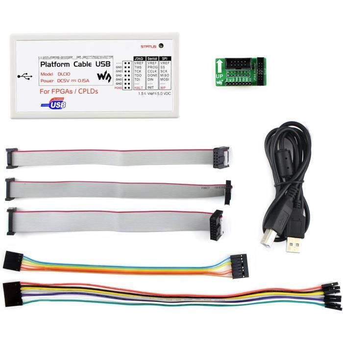 Waveshare XILINX JTAG Download Debugger Compatible XILINX Platform ...