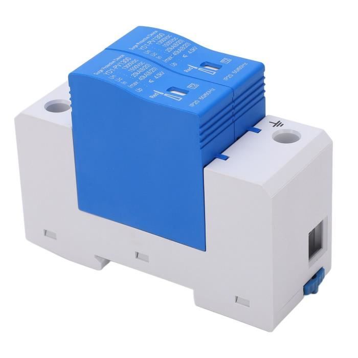 Parafoudre DC - HURRISE - Modulaire 35mm - Double protection - Alarme ...