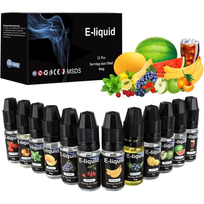 Cigarette Electronique Et Accessoire Liquide Sans Nicotine 12 ...