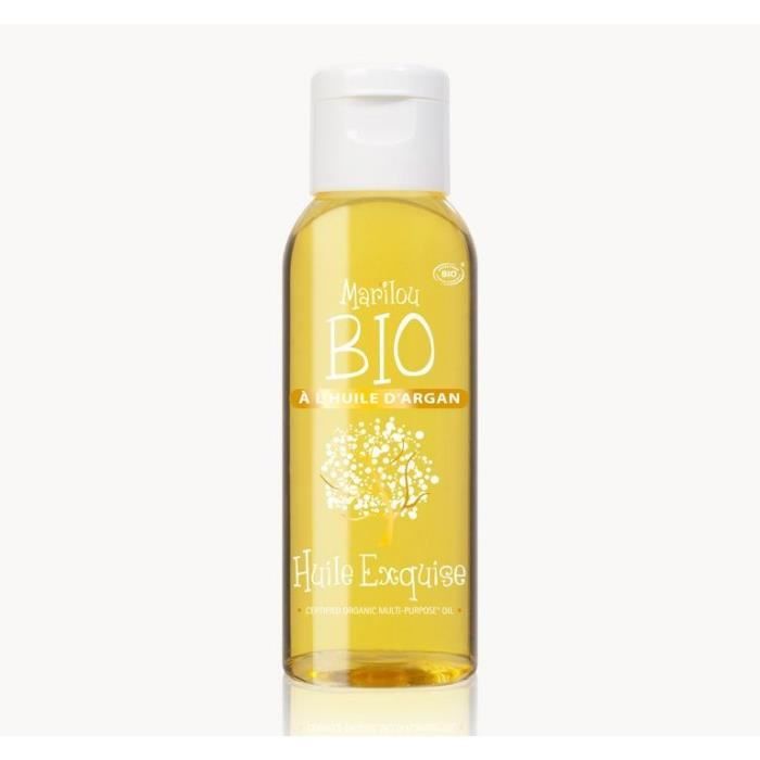 MARILOU BIO - Huile Exquise à l'huile d'Argan Flacon de 50 ml - Gamme ...