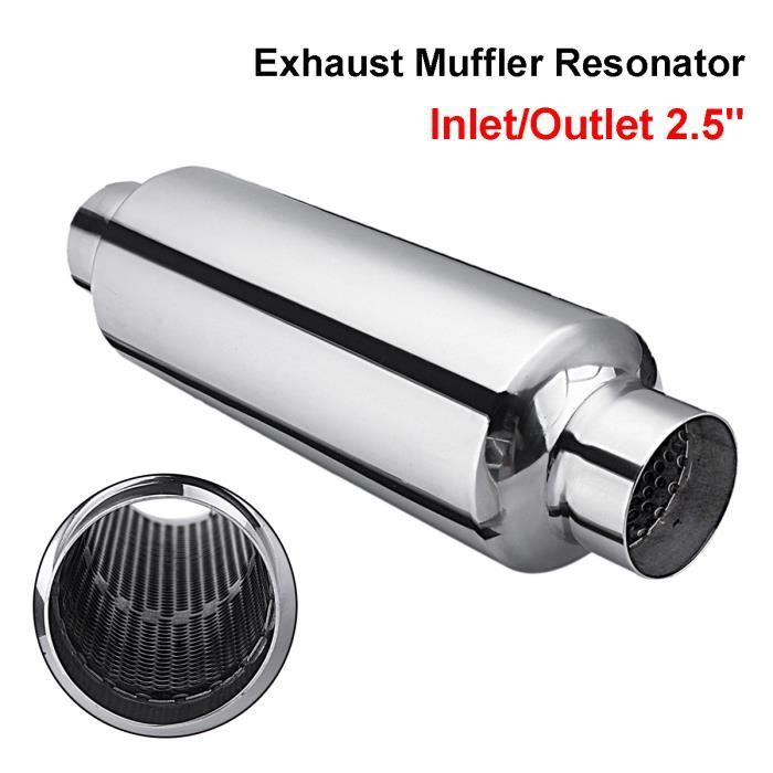 T4W 1x Universal Silencieux d'échappement Résonateur en Acier ...