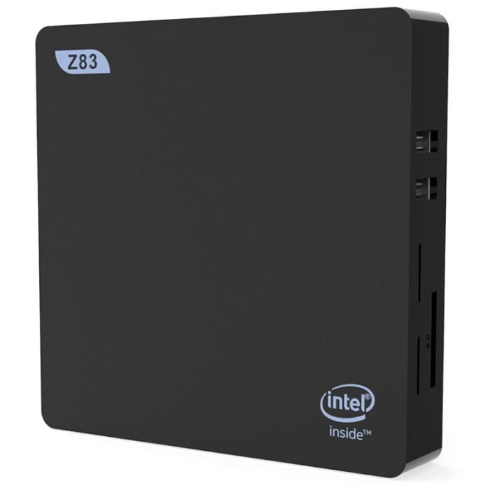 Z83 - V Mini PC -Intel Atom X5-Z8350 Intel HD Graphics 400 2.4GHz + 5.8GHz WiFi 1000Mbps USB3.0 ...