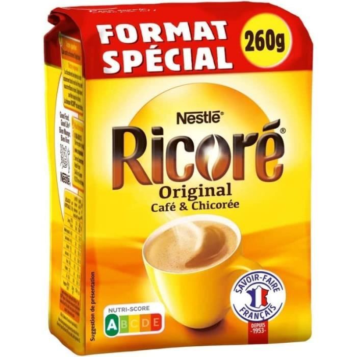 LOT DE 2 - RICORE - Recharge Café Soluble Chicorée Original - sachet de ...