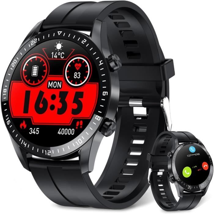 Montre Connectée Homme Bluetooth Call, Écran Tactile 1.3" Ip68 ...