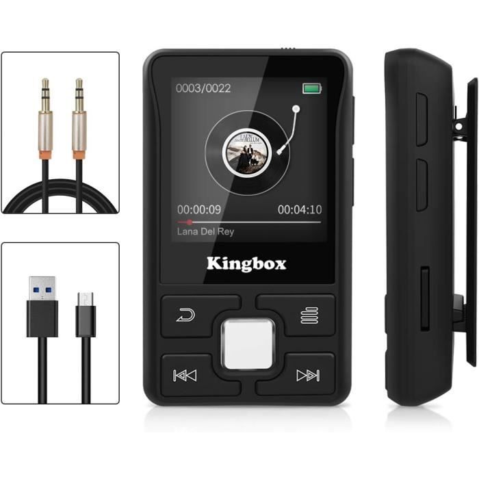 Nornward Lecteur Mp3, Mini Lecteur Baladeur Bluetooth 4.1 Avec 16Go ...