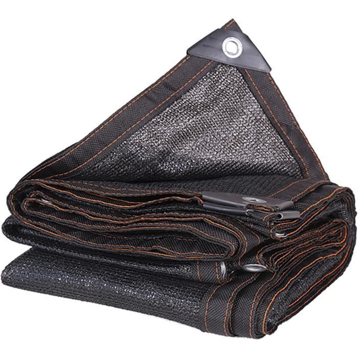 HANQ Voile d'ombrage rectangulaire imperméable en maille pour jardin ...