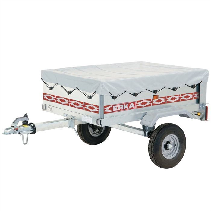 Remorque en kit Erka 428 + bâche plate - Cdiscount Auto