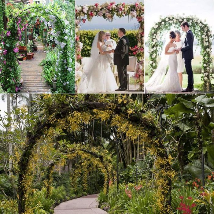 Arche de Jardin en Mtal pour MariageTuteur Colonne pour Plantes ...