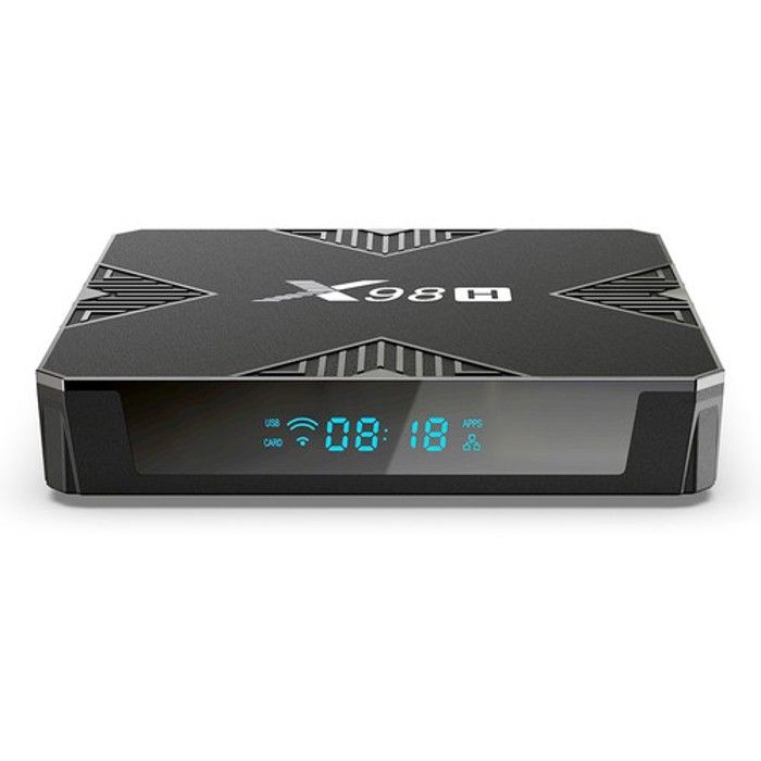 X98h tv box android 12 AllWinner h618 2gb RAM 16gb rom Bluetooth 5.2 wifi 6 - prise UE ...