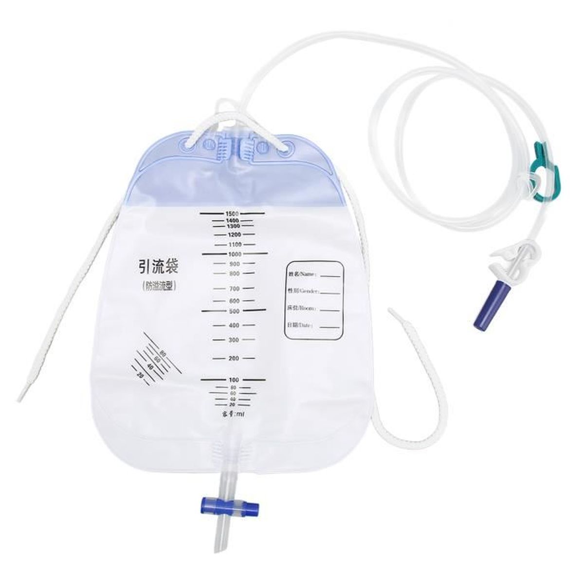 Drfeify Sac collecteur d'urine en PVC 5 pièces sac de Drainage urinaire ...