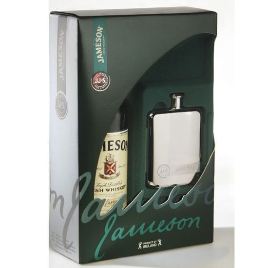 Jameson Premium coffret Flasque metal - Achat / Vente Jameson Premium ...