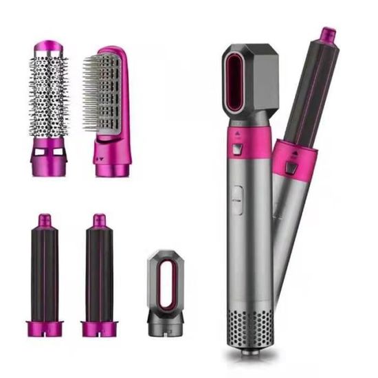 Multifunctional Hair Styling 5in1 Protection Straight Hot Air Comb Hair ...
