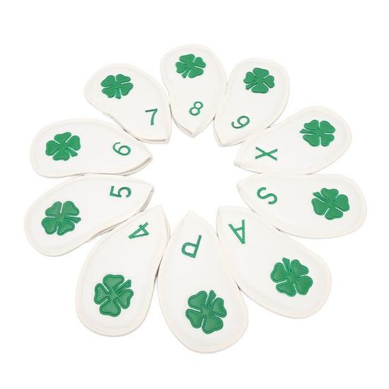 Couvre-têtes de club de golf - SALALIS - Ensemble de 10 pièces - Motif ...