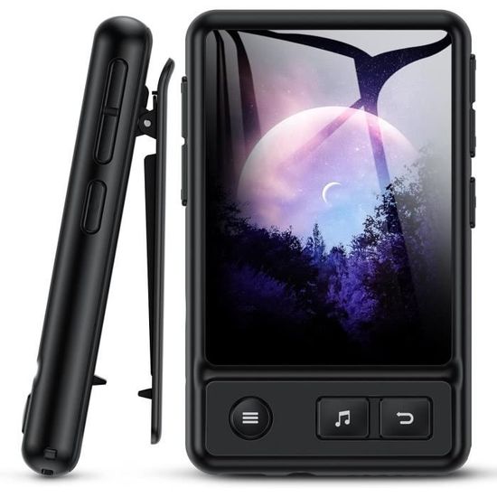 Écran Tactile Mp3 Bluetooth 32Go Avec Clip, 2En1 2023 Bouton Lecture Et ...