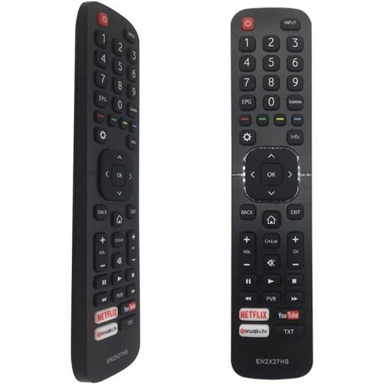Télécommande Hisense Tv En2X27Hs Pour Hisense Smart Tv Uhd Tv ...