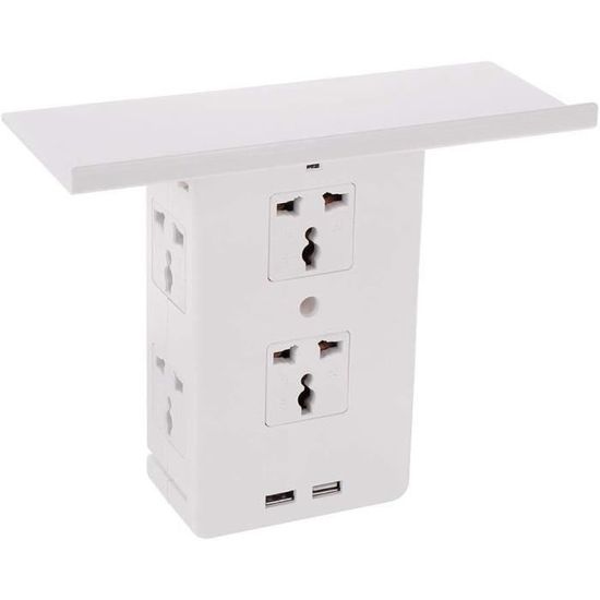 Multi-S Prises De Courant Helf 8 Port Parasurtenseur Support Plateau ...