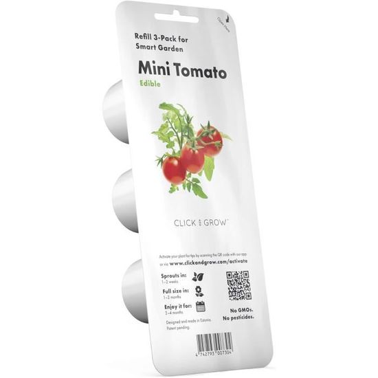 Recharges Pour Jardinière Smart Herb Garden Mini-Tomates Pack De 3 ...