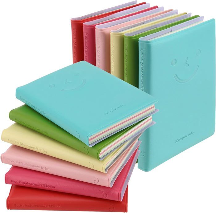 Lot de 12 mini carnets de notes Smiley Design smiley journal intime ...