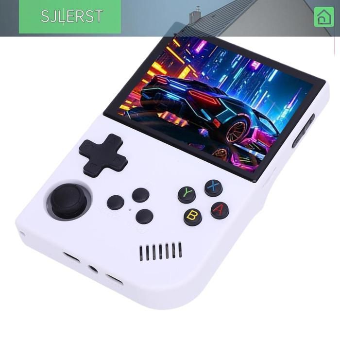 Sjlerst Console de jeu portable Console de jeu rétro Handheld avec 3,5 ...