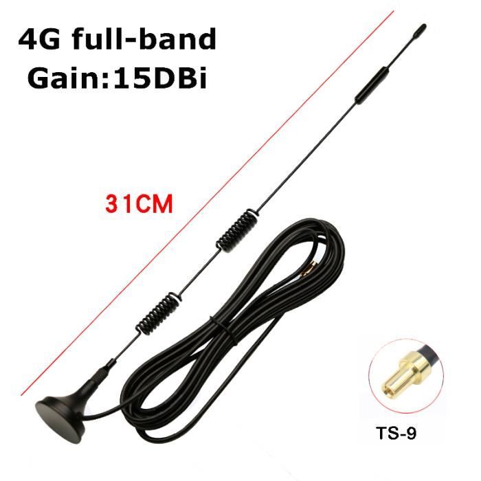 TypeA TS9-Antenne à ventouse longue portée extérieure, amplificateur de ...