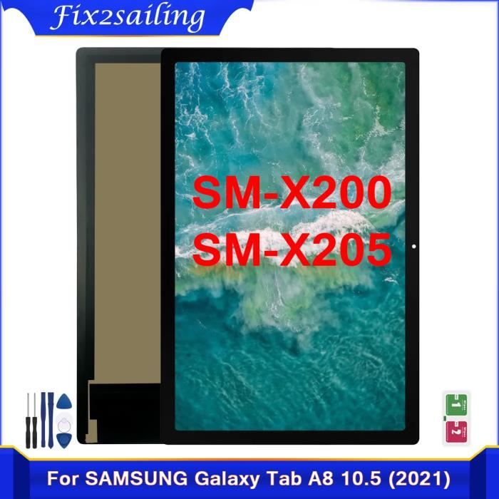 Noir X200 - Écran LCD 10.5 pouces pour Samsung Galaxy Tab A8 10.5 2021 ...