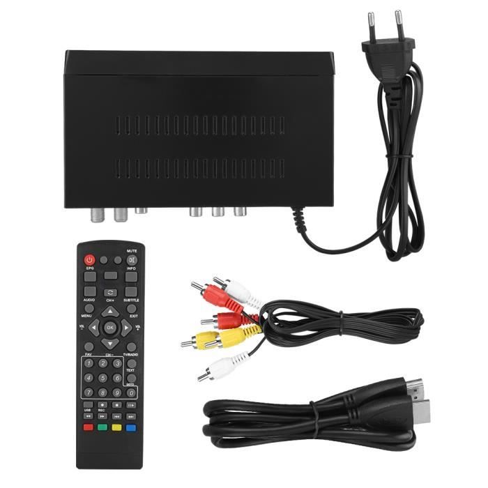 Set Top Box-Décodeur numérique récepteur de télévision numérique HD ...