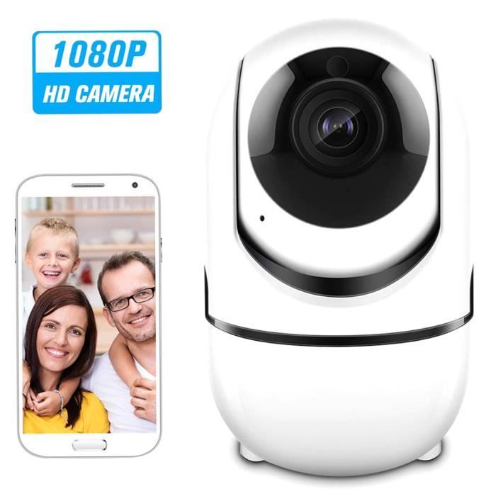 CACAGOO Caméra IP WiFi Sans Fil 2.4 G Caméra de Visualisation ...