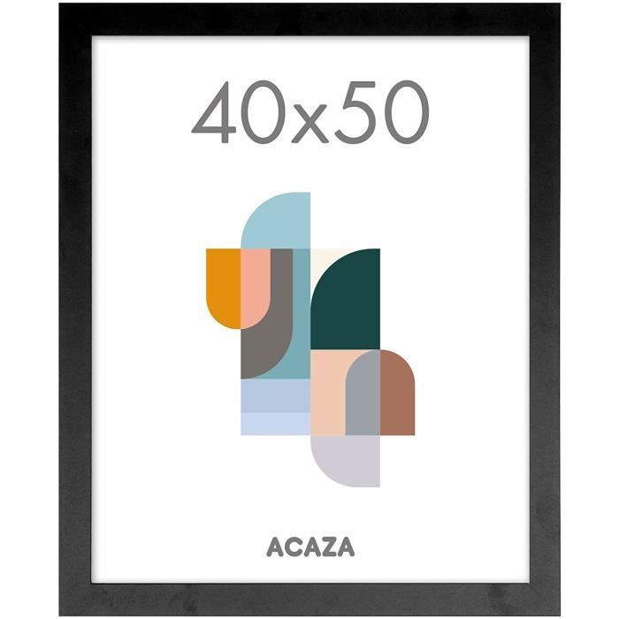 Lot De 2 Cadres Photo-Format A3-Cadres En Bois Mdf-Noir[u1947 ...