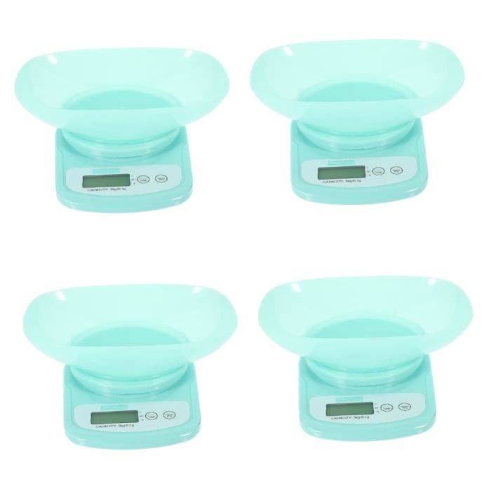 4 Pièces Balance Électronique Alimentaire Balances Portables Pour Le ...