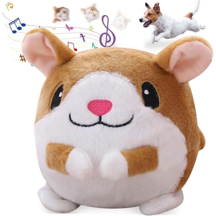 Jouet En Peluche Actif En Mouvement, 17 Cm Balle En Peluche Active, Jouet De Balle Rebondissante ...