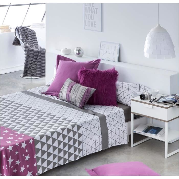 Parure De Lit Triangle 90 X 190-200 Cm 50 % Coton, 50 % Polyester ...