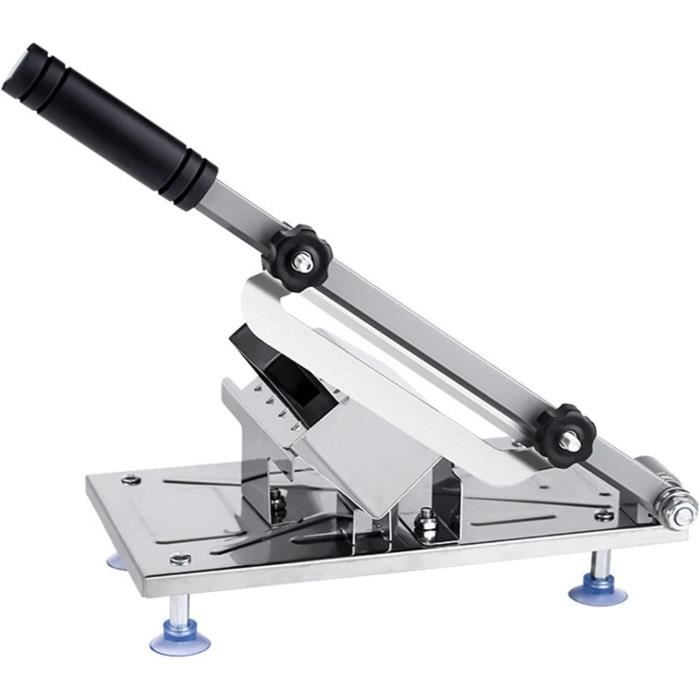 Trancheuse à Jambon et Saucisson, Trancheuse à Viande Congelée Manuelle ...