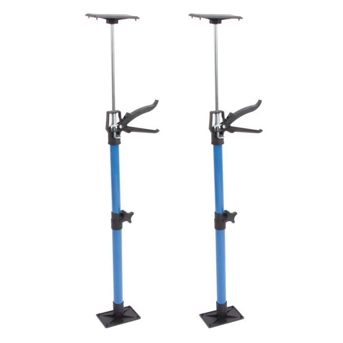 Tige de support télescopique - EJ.LIFE - Lot de 2 - Capacité 30kg ...