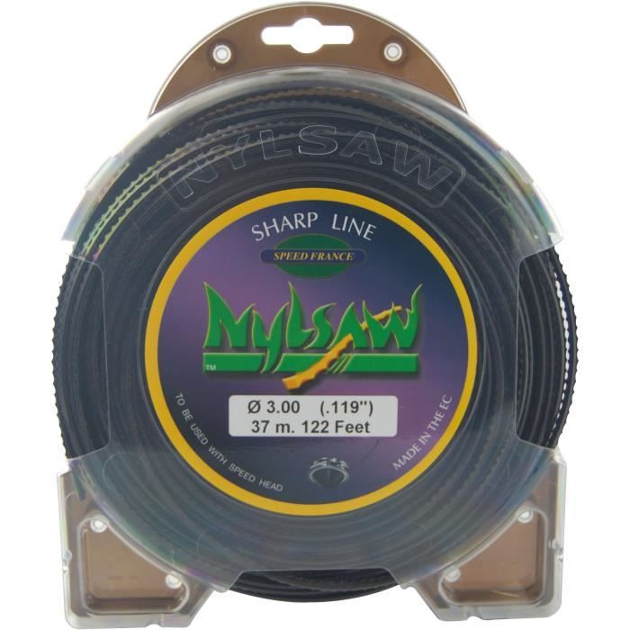Coque fil nylon NYLSAW - Longueur: 37m, Ø: 3,00mm - Cdiscount Sport