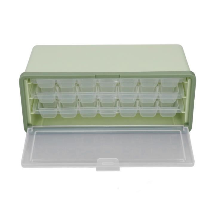 YIC Bac À Glaçons Plateau À Glaçons Vert De Qualité Alimentaire En ...