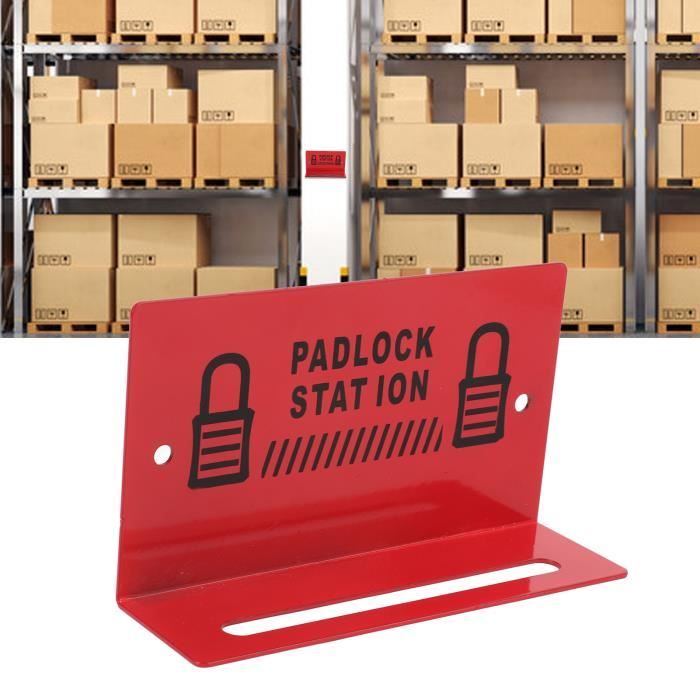 Porte - cadenas, serrure métallique de sécurité A1 - Cdiscount Bricolage