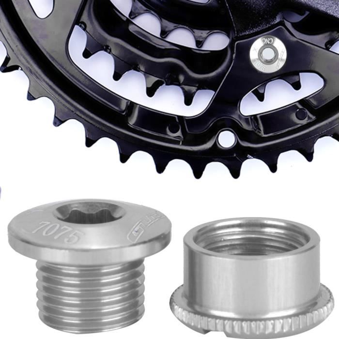 Garosa vis de pédalier de vélo 5 pièces en alliage d'aluminium pédalier ...