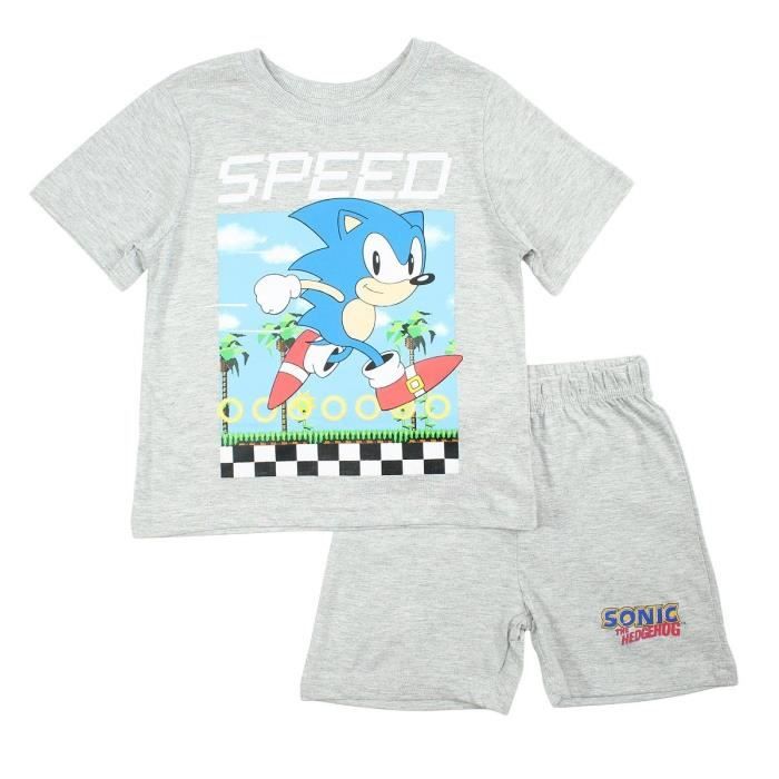 Ensemble Sonic - SONIC - SONIC 5204008 UF S2-5A - Gris - Garçon - 100% ...
