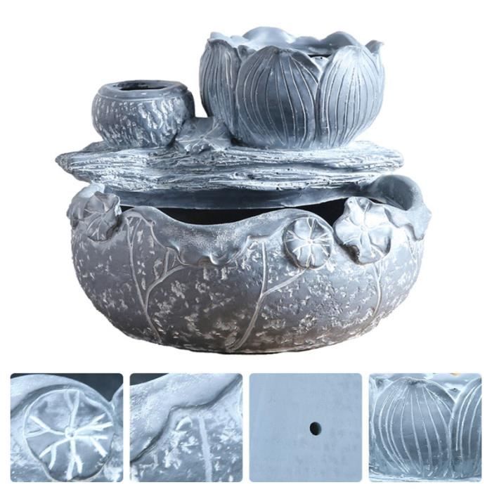 PCC Lotus Design Bonsai Pot De Tabletop Conteneur de bureau jardiniere ...