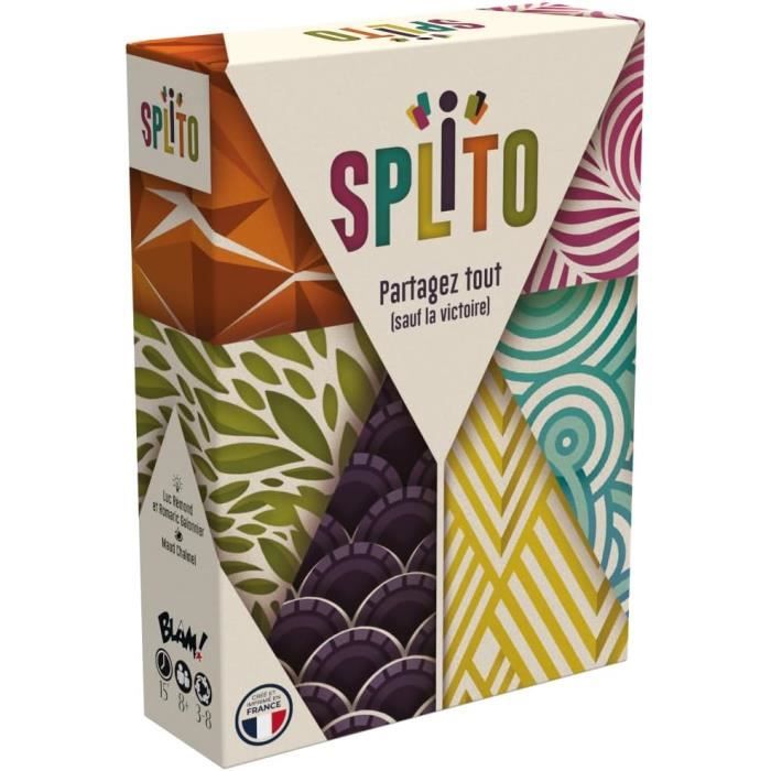 Splito • En Famille,Entre Amis-Jeu De Cartes-Jeu Rapide Et Facile D ...