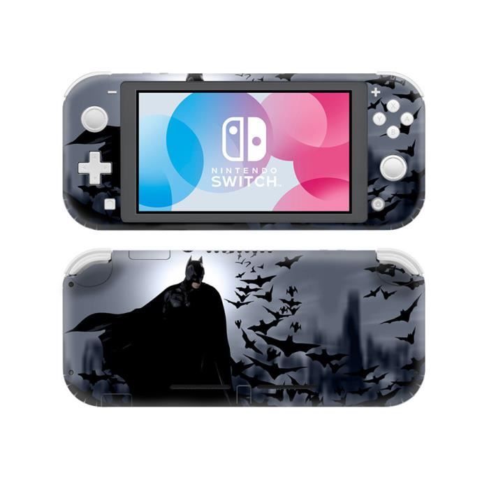 Sticker pour Nintendo Switch Lite, Batman Autocollant Skin Anti-Rayures ...