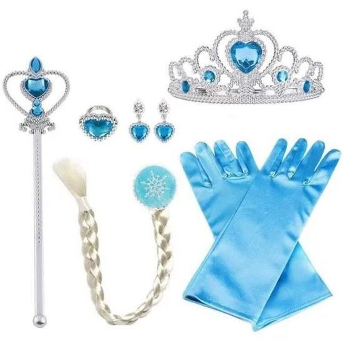KIT VETEMENT - ACCESSOIRE Accessoires de Costume - Princesse - Elsa la ...