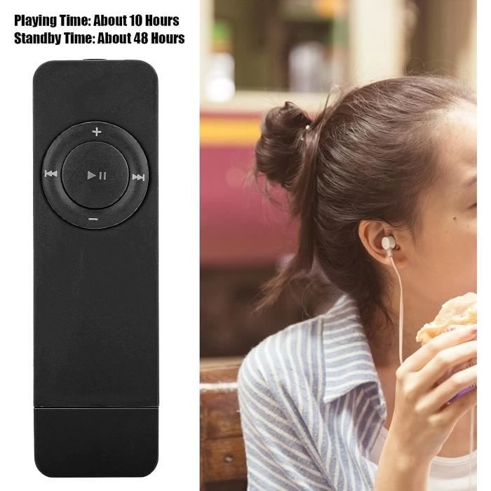 Lecteur De Musique, Clé Usb Mp3 Avec Écouteurs 3,5 Mm-1,4 Pouces ...