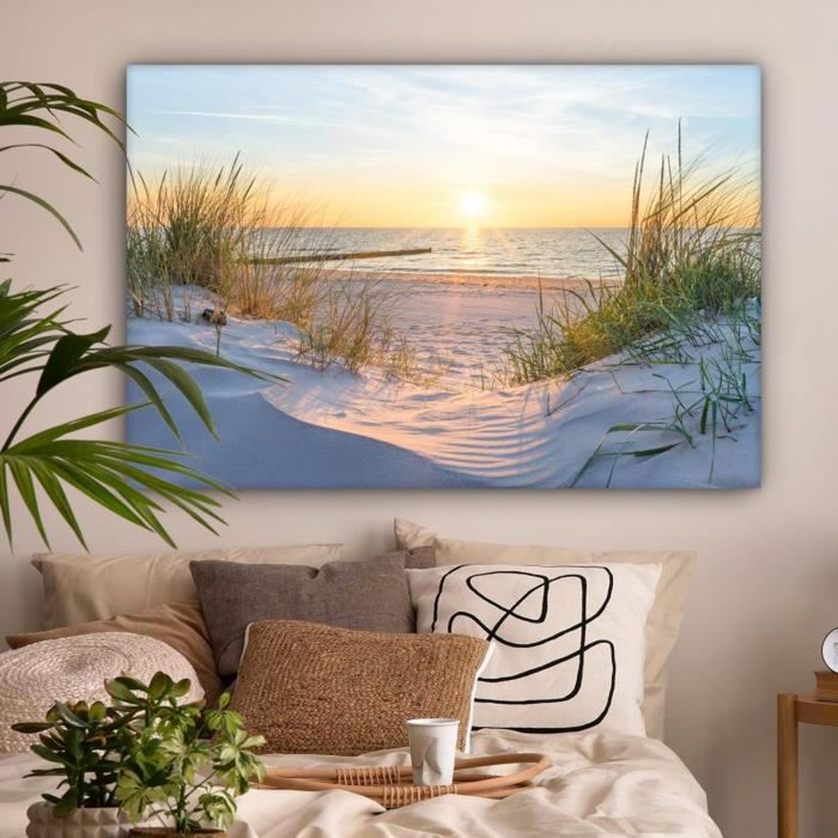 Impressions sur Toile 120x80 cm Deco Murale Salon Peinture Tableaux ...