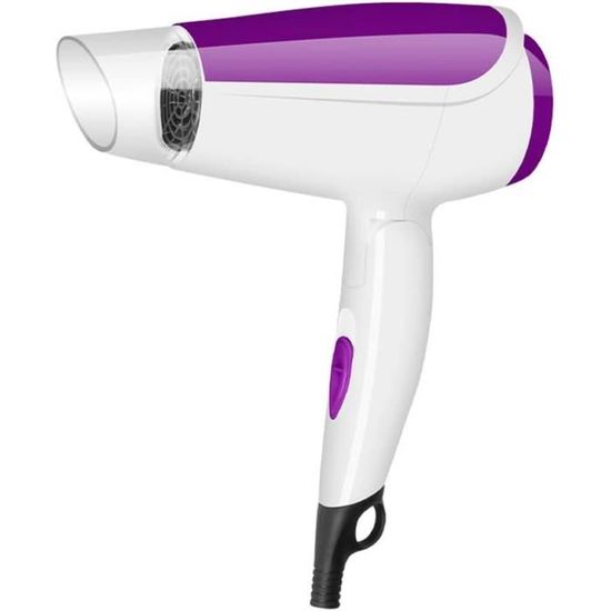 Mini Sèche Cheveux Silencieux Sèche-Cheveux Pliable Sèche Cheveux 1200W ...