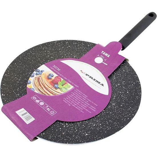 Poêle dosa tawa aadhésive, pour crêpes, roti chapati, naan, pancakes ...