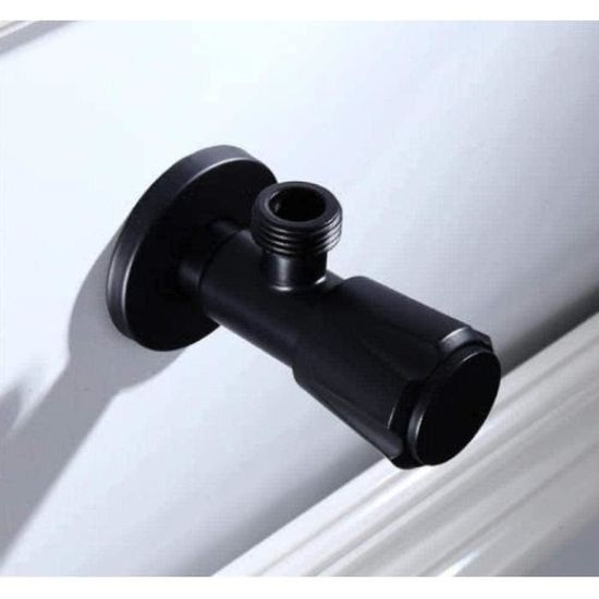 Robinet de salle de bain en acier inoxydable 304 avec valve d'arrêt d ...