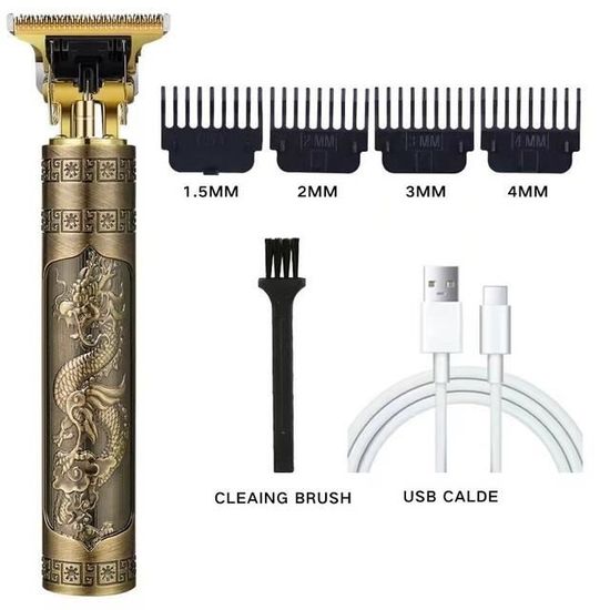 TONDEUSE CHEVEUX T9 tondeuse à barbe électrique pour hommes Rechargeable par USB rasoir ...