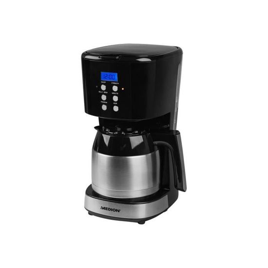 Medion MD 18088 Cafetière 12 tasses noir - Cdiscount Electroménager