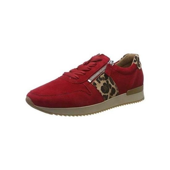 Gabor Shoes Gabor Jollys, Sneakers Basses Femme, Rouge (Rubin/Natur 15 ...